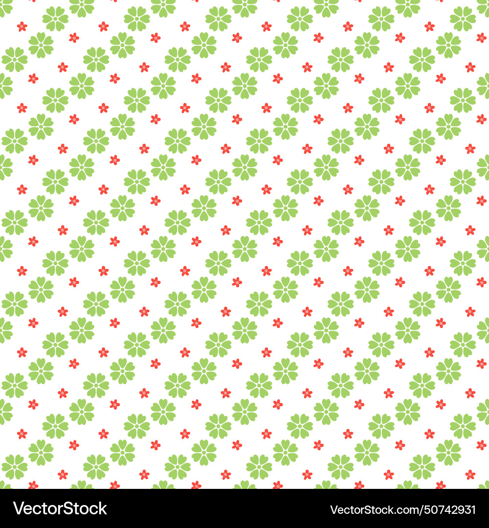 Floral seamless patterns design for paper Vector Image