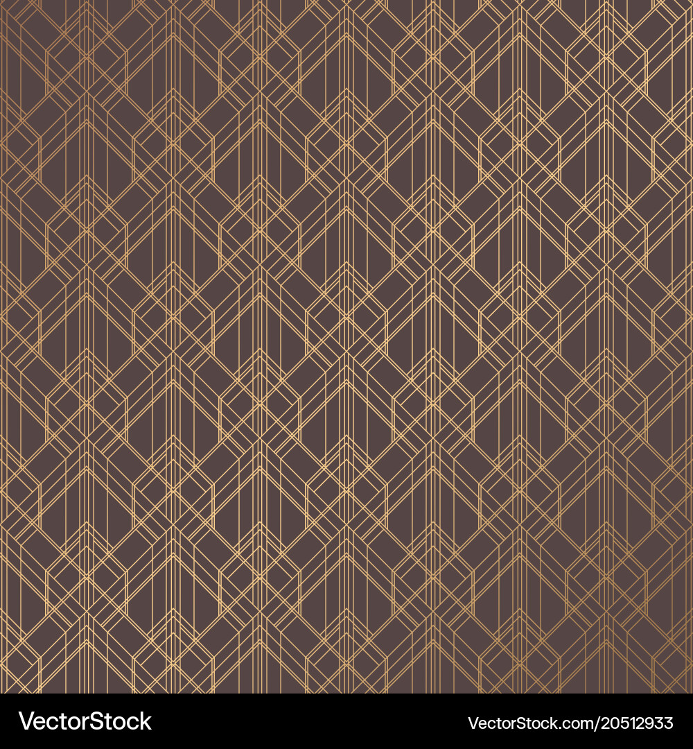 Art deco pattern Royalty Free Vector Image - VectorStock