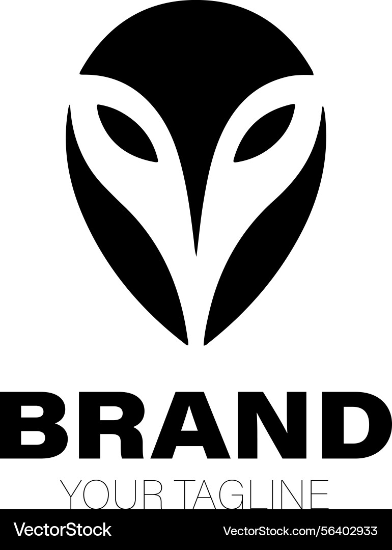 Vulture logo design Royalty Free Vector Image - VectorStock