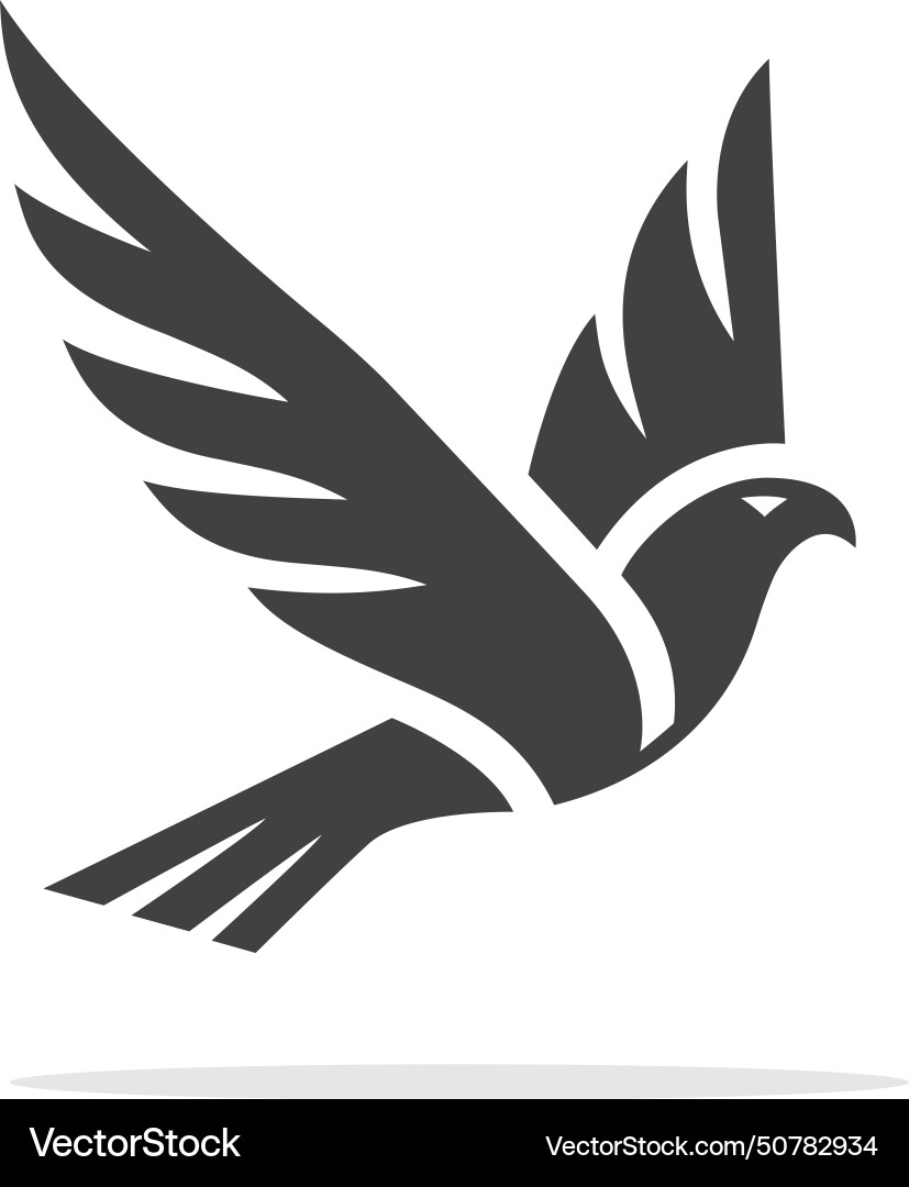 Falcon Royalty Free Vector Image - VectorStock