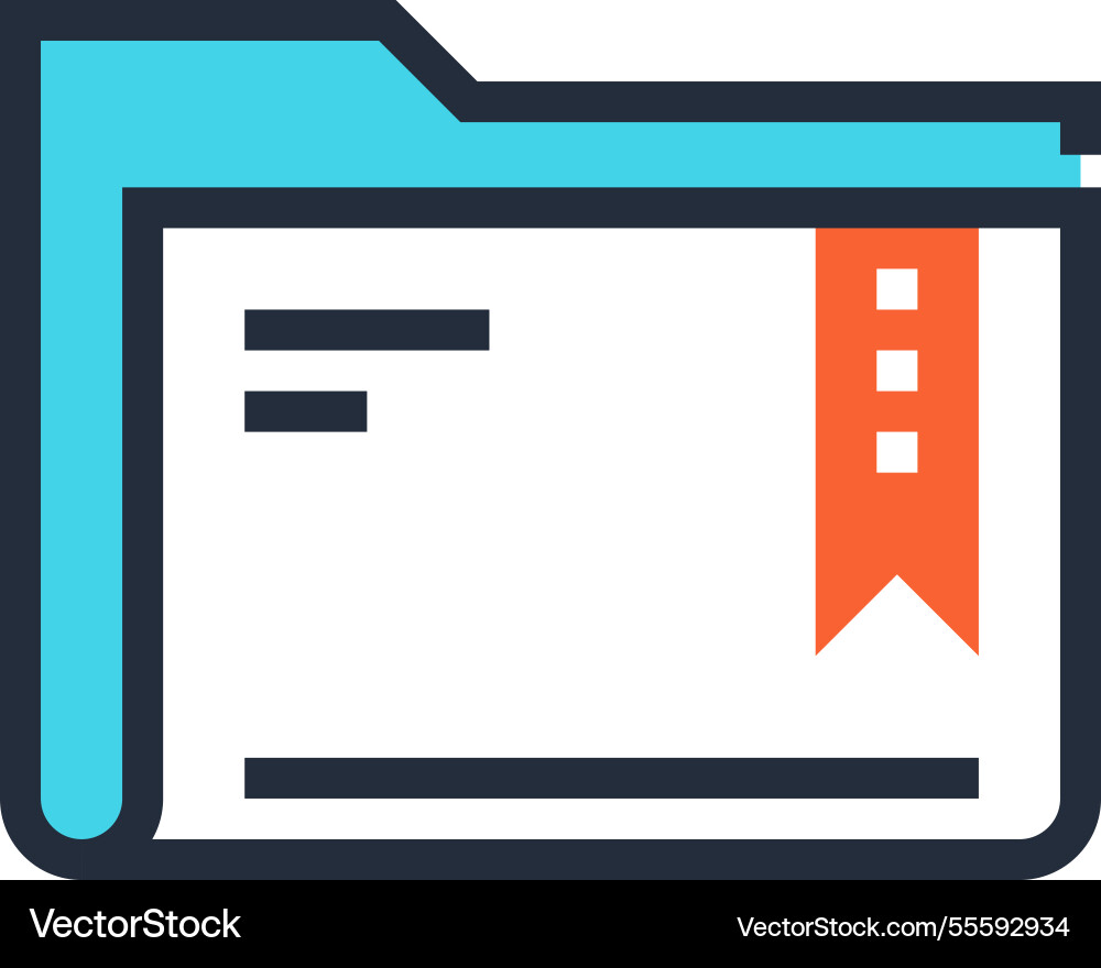 Favorite files Royalty Free Vector Image - VectorStock