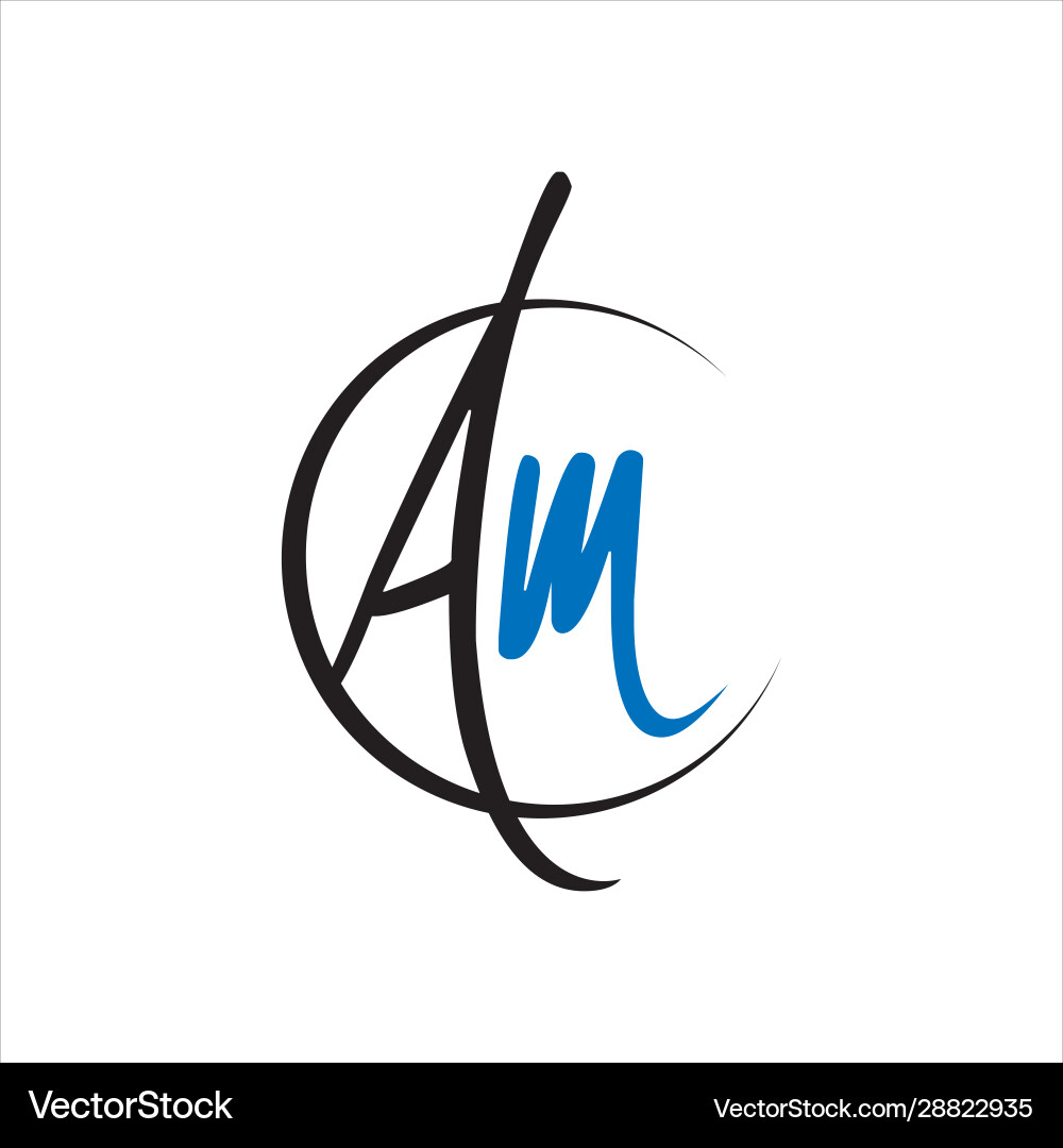 Am Letter Logo Vector Images (over 3,700)