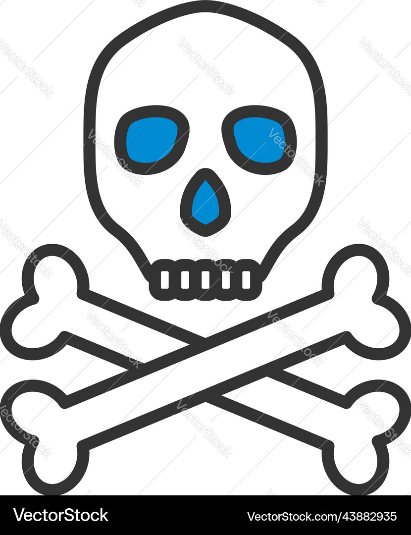 Poison sign icon Royalty Free Vector Image - VectorStock