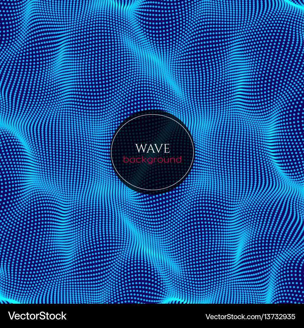 Wavy abstract Royalty Free Vector Image - VectorStock