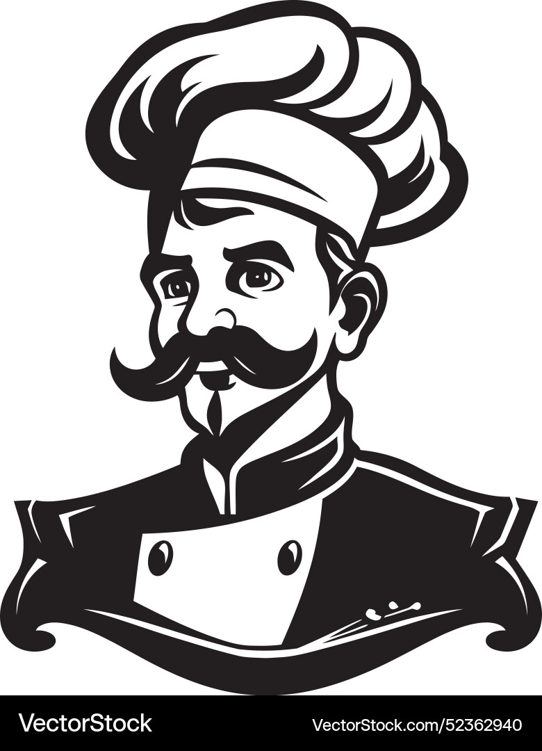 Chef lifestyle graphicscute culinary Royalty Free Vector