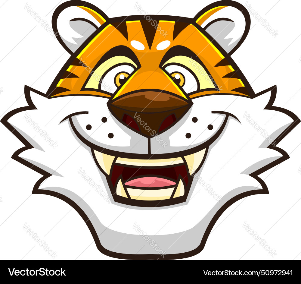 Tiger Face Cartoon Images