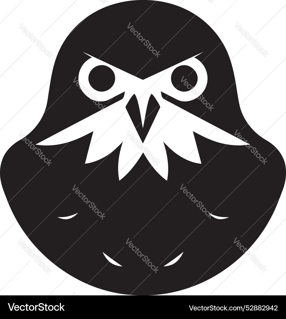 Aerial prowess onyx majesty sculpted Royalty Free Vector