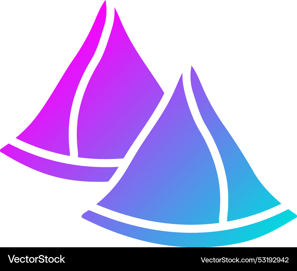 Samosa icon design Royalty Free Vector Image - VectorStock
