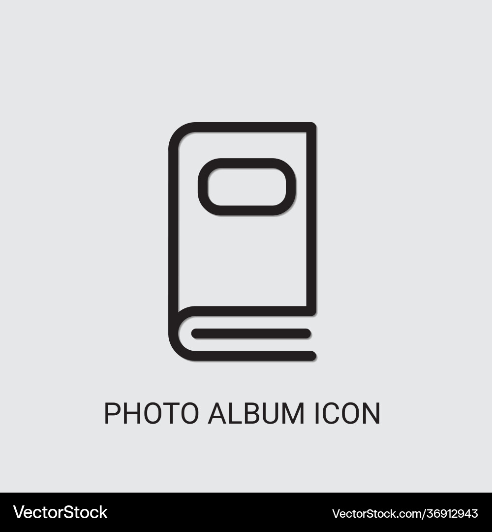 Photo album icon (36912943) – Free Vector | VectorStock