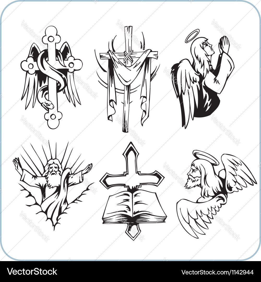 Christian religion Royalty Free Vector Image - VectorStock