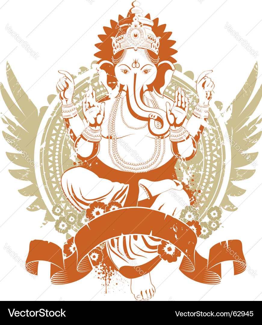 Ganesh Royalty Free Vector Image - VectorStock