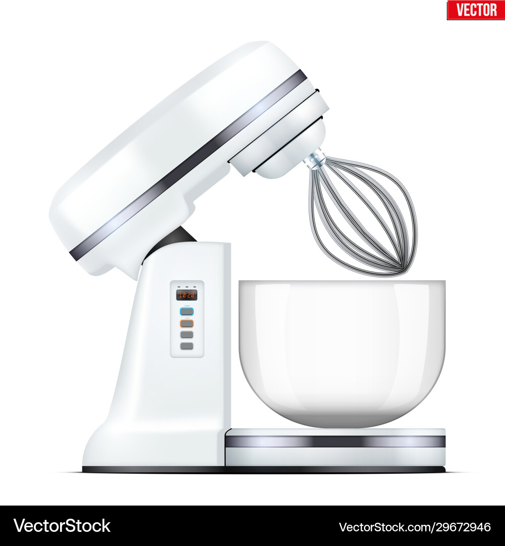 Classic stand mixer Royalty Free Vector Image - VectorStock