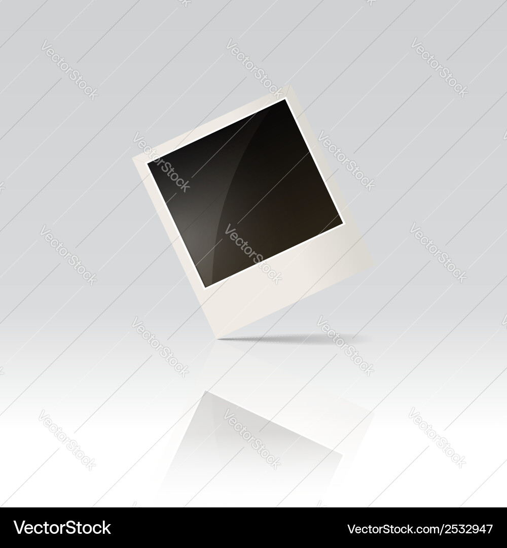 Blank photo Royalty Free Vector Image - VectorStock