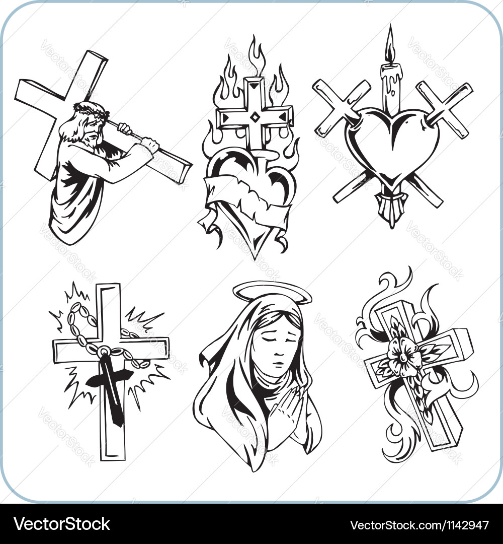 Christian religion Royalty Free Vector Image - VectorStock