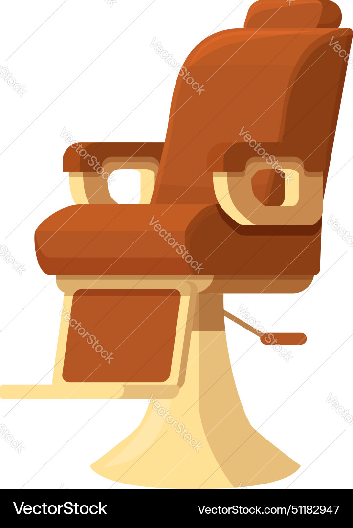 Luxury interior seat icon cartoon work Royalty Free Vector
