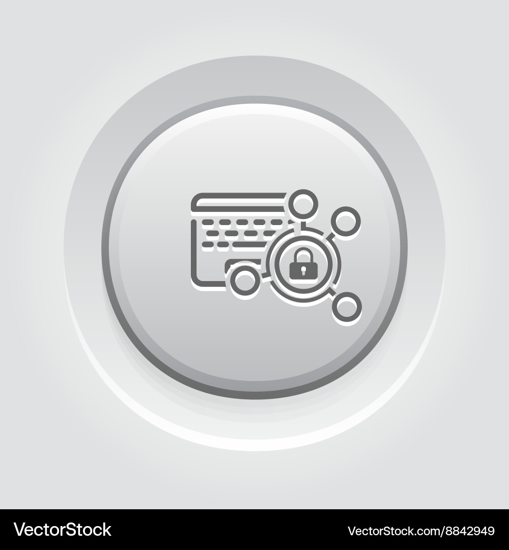 High security level icon Royalty Free Vector Image