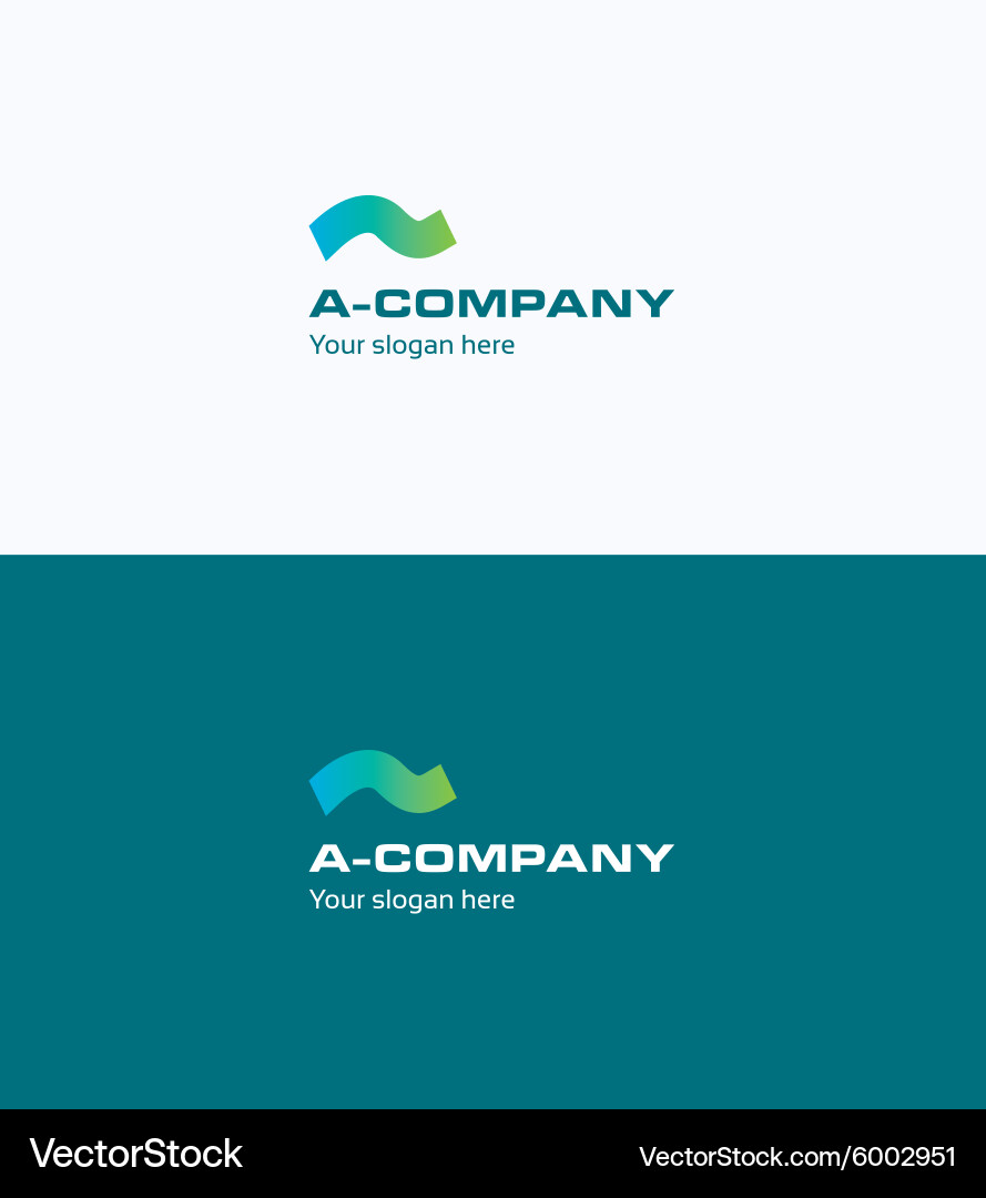A company logo Royalty Free Vector Image - VectorStock