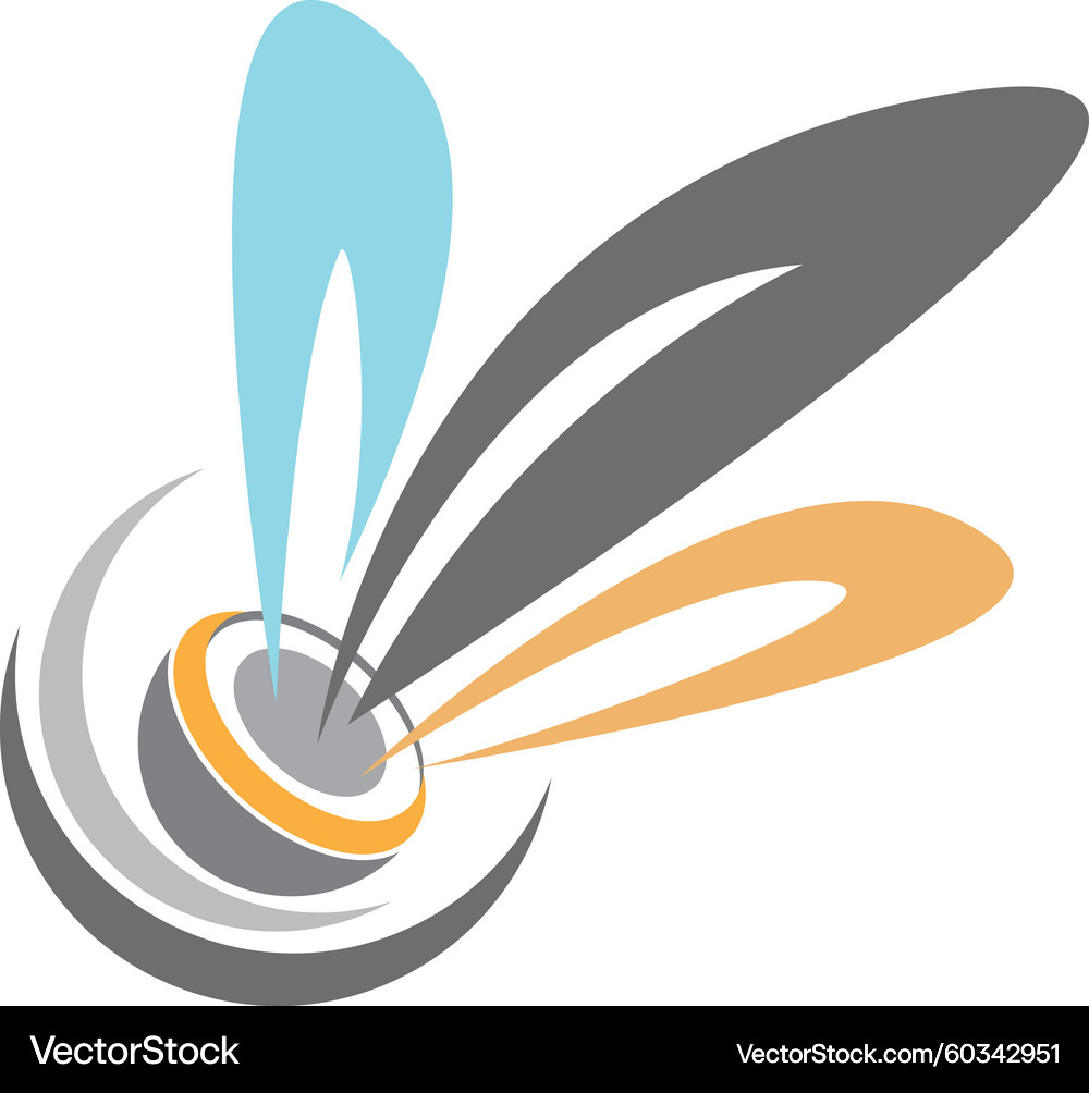 Badminton Racket Icon Royalty Free Vector Image