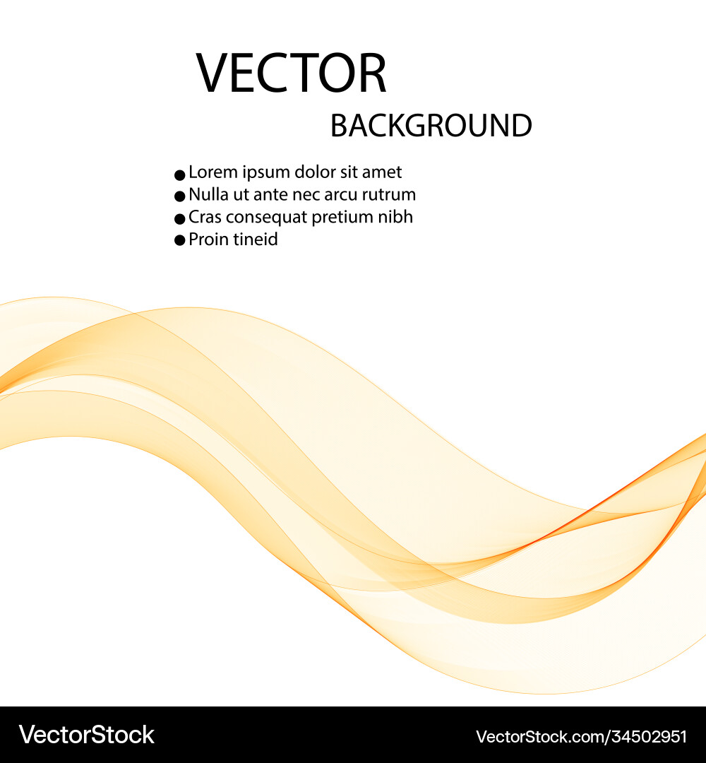 Design elements wave many lines abstract Vector Image