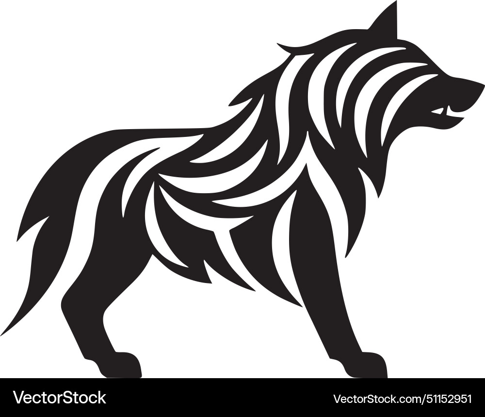 Wolf - high quality logo - ideal for t-shirt Vector Image