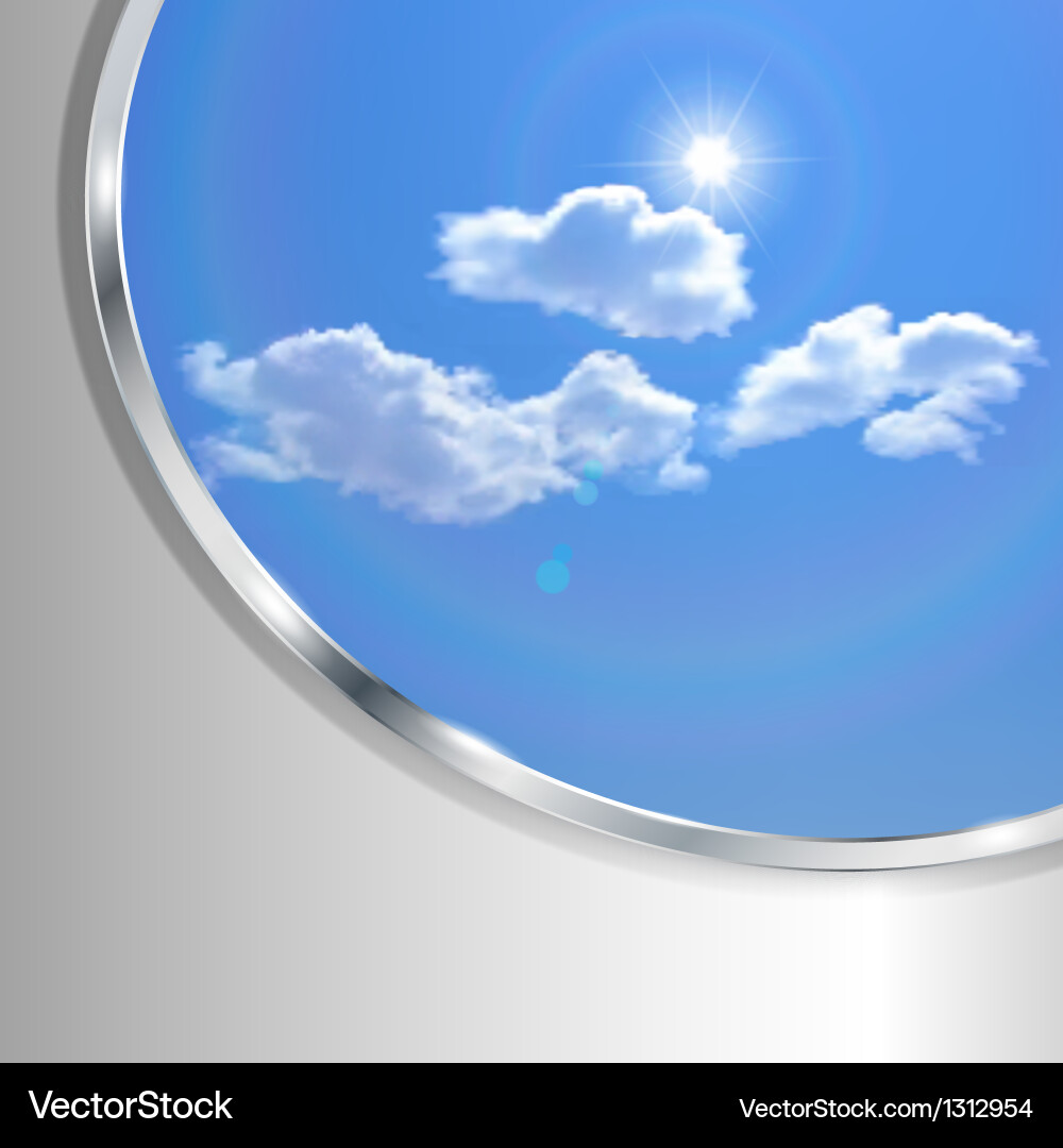 Sky background Royalty Free Vector Image - VectorStock