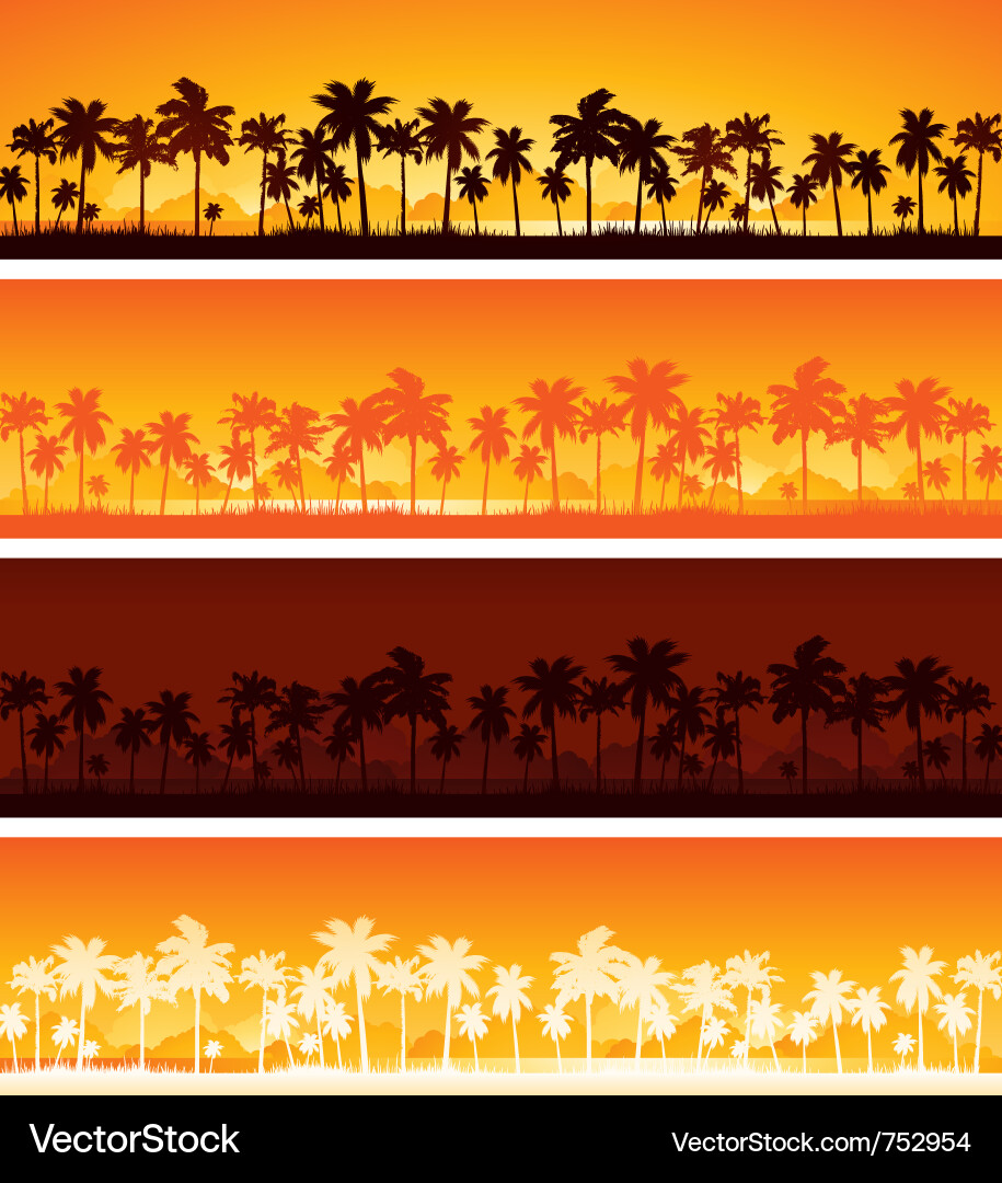 Tropical background Royalty Free Vector Image - VectorStock