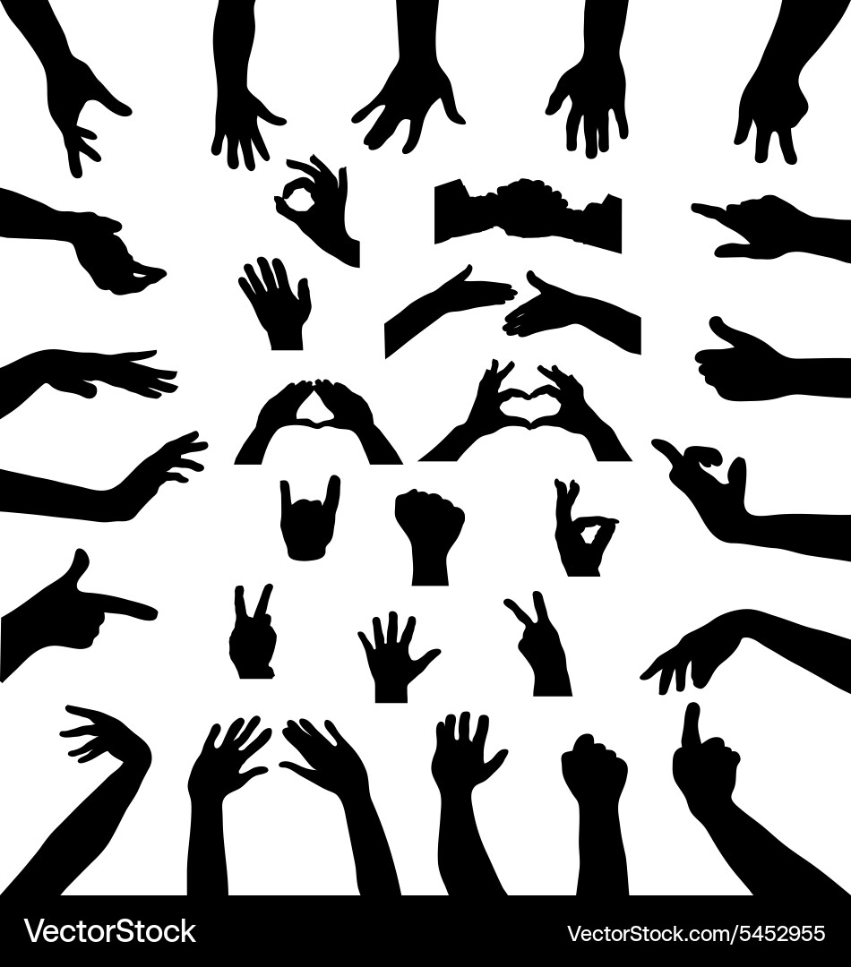 Hands Royalty Free Vector Image - VectorStock