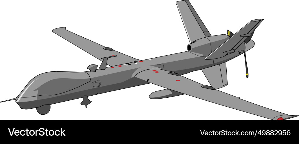 Reaper Drone Silhouette