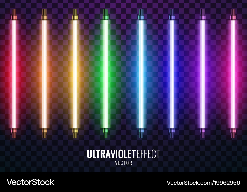 Ultraviolet light Royalty Free Vector Image - VectorStock