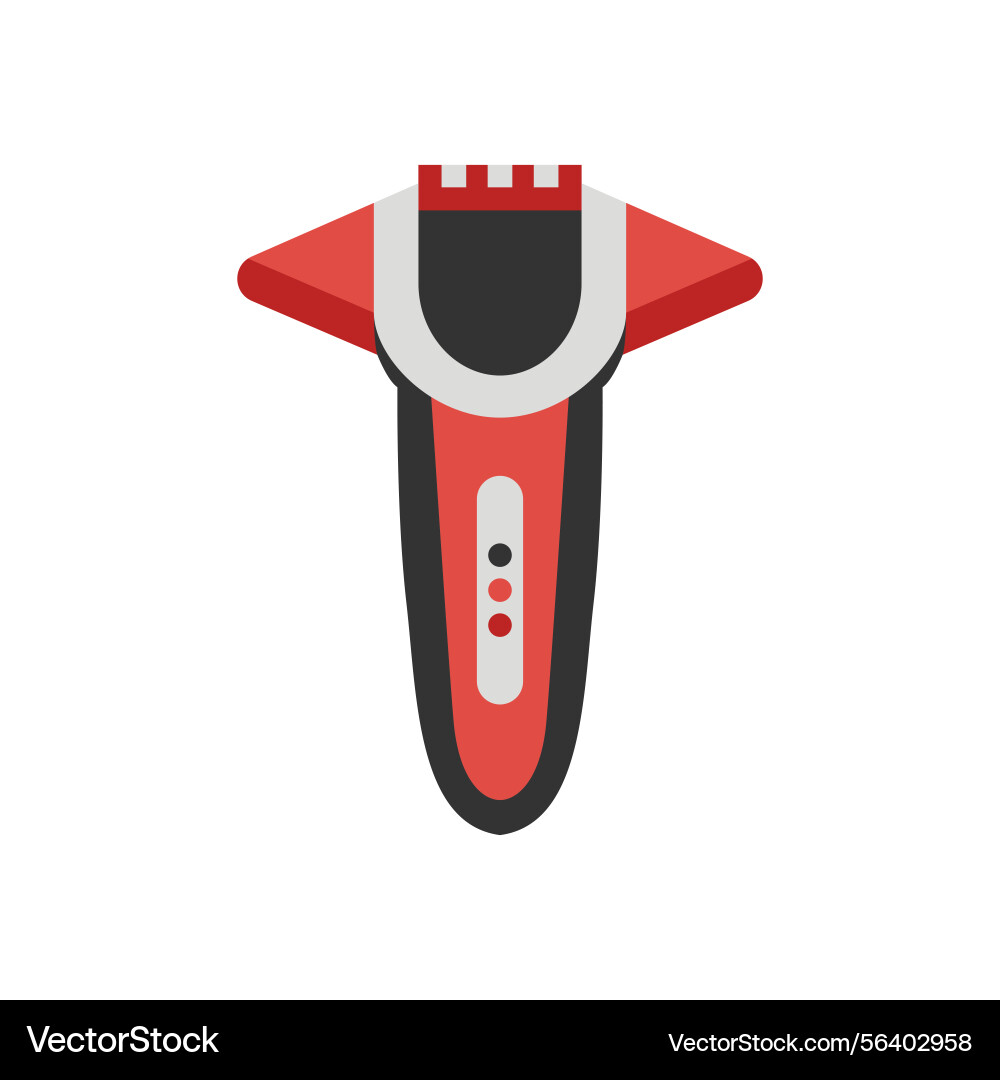 Art of a trimmer device Royalty Free Vector Image