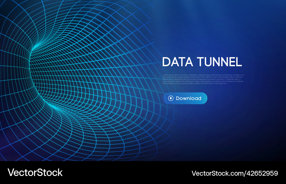 Data bridge traffic big Royalty Free Vector Image