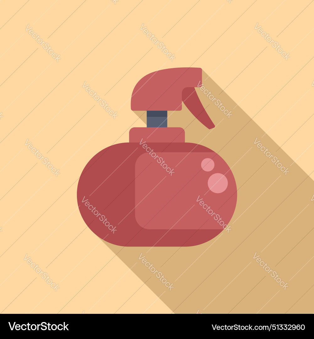 Flat design spray bottle Royalty Free Vector Image