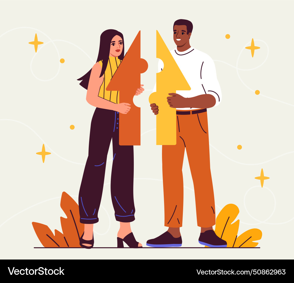 Conflict resolution skills Royalty Free Vector Image