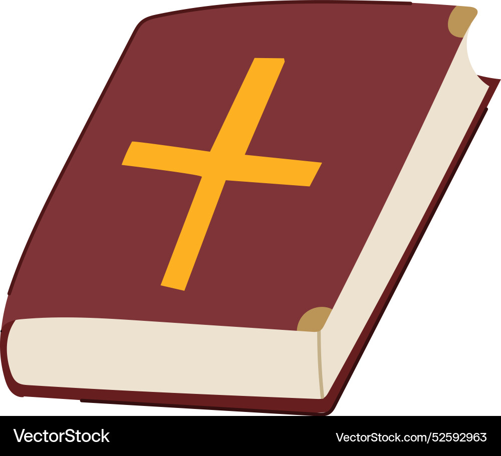 God bible cartoon Royalty Free Vector Image - VectorStock