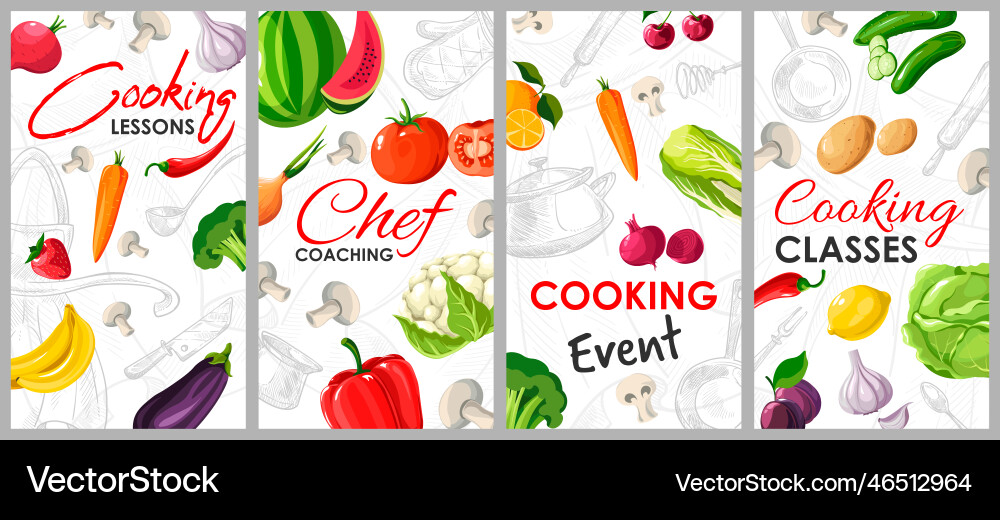 Cooking class Royalty Free Vector Image - VectorStock