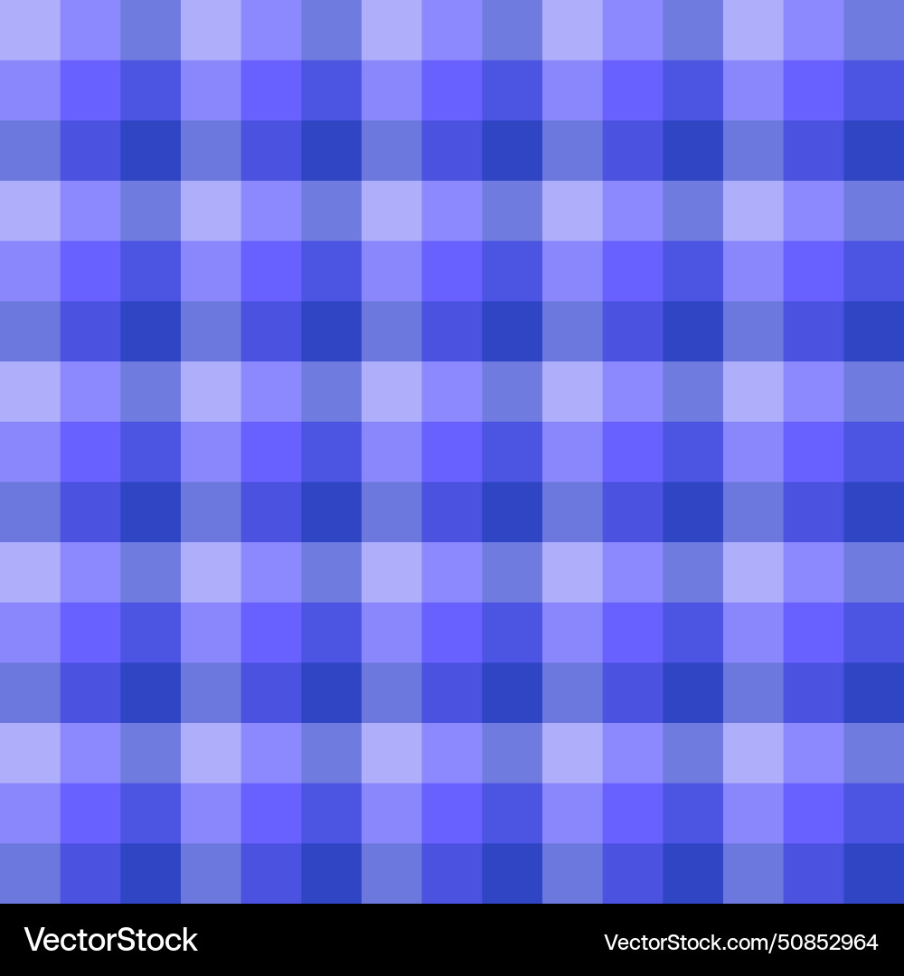 Seamless checkered pattern in blue colours Vector Image