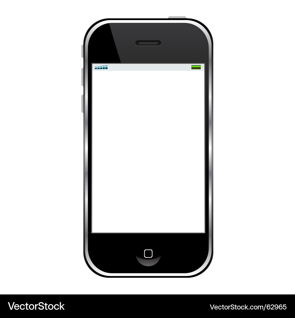 Smartphone Royalty Free Vector Image - VectorStock