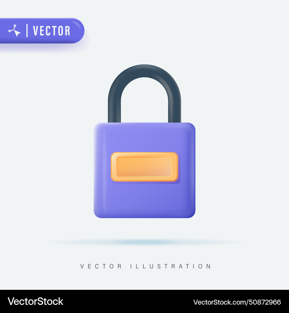 Padlock Royalty Free Vector Image - VectorStock