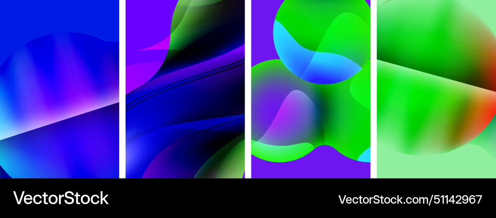 Abstract colors abstract backgrounds for Vector Image