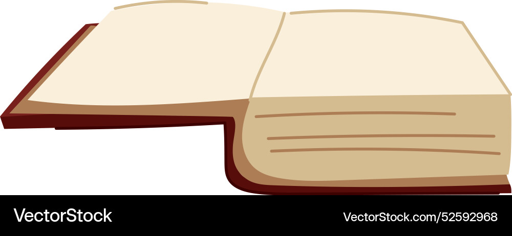 Pray bible cartoon Royalty Free Vector Image - VectorStock