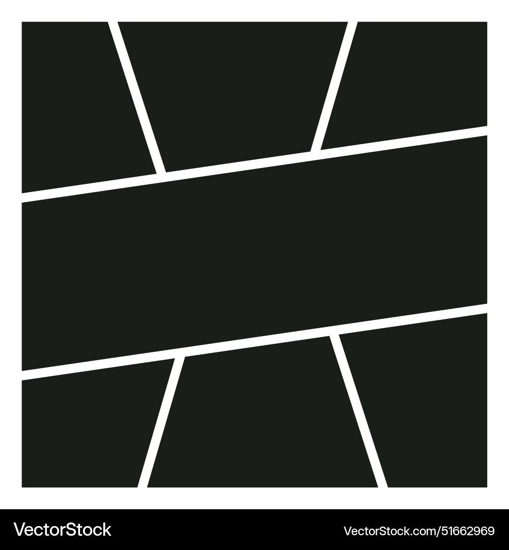 Photo collage frame Royalty Free Vector Image - VectorStock