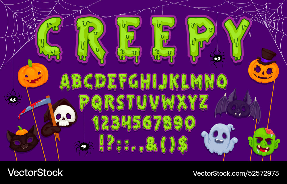 Slime Numbers Vector Images (over 180)