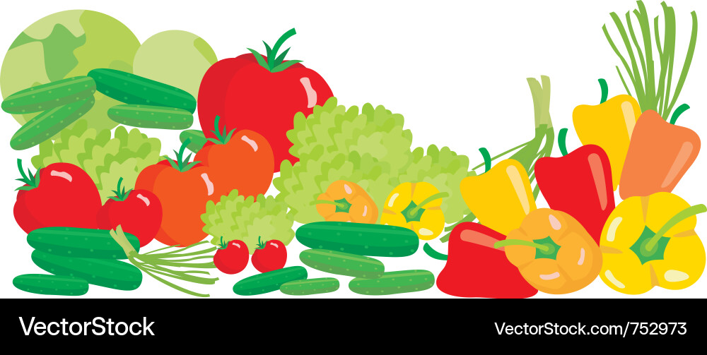Vegetables Royalty Free Vector Image - VectorStock