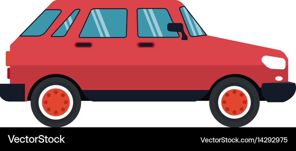 Red car icon Royalty Free Vector Image - VectorStock