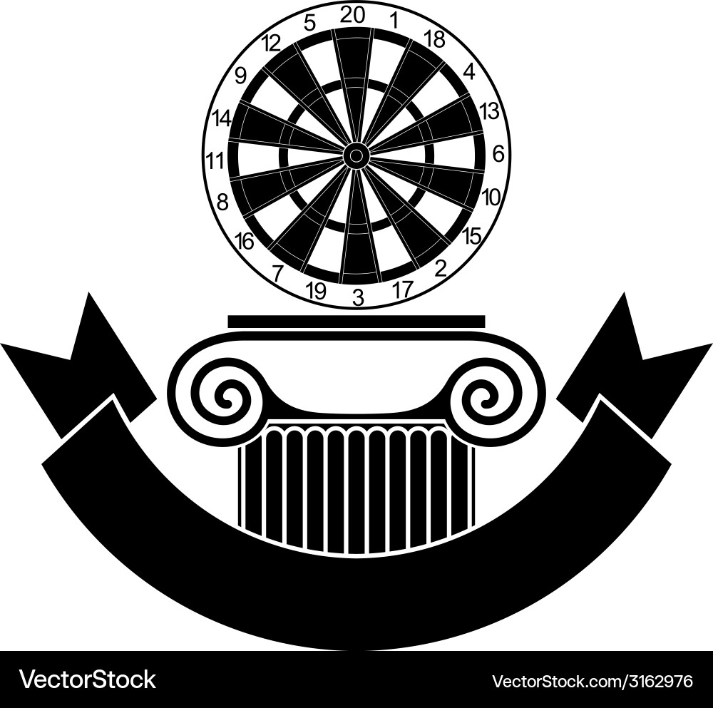 Darts Royalty Free Vector Image - VectorStock