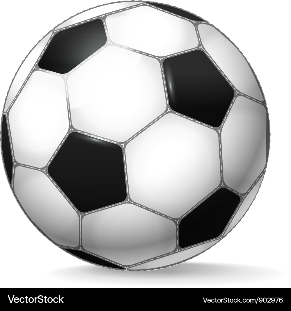 Soccer ball Royalty Free Vector Image - VectorStock