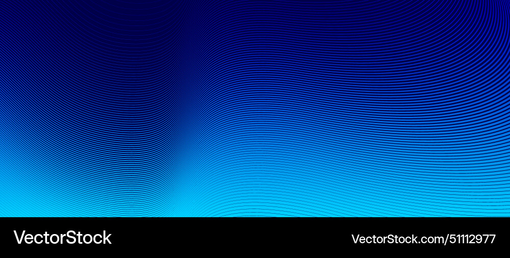 Linear abstract background design 3d lines Vector Image