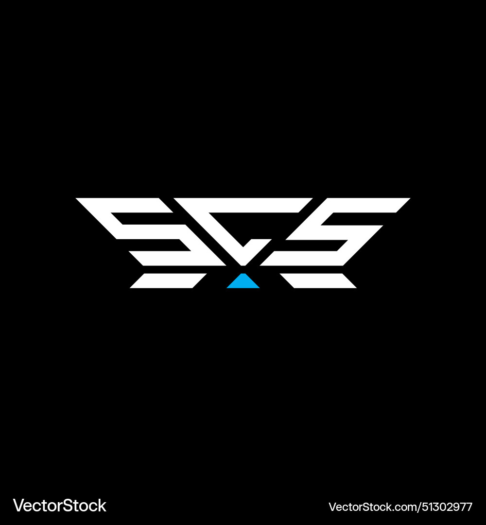 Sls letter logo design simple and modern Vector Image