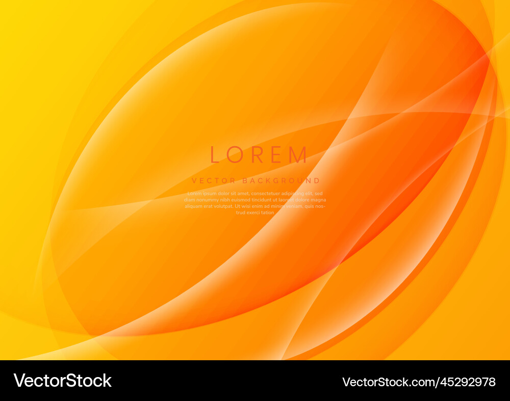 Abstrakt gelb und orange Gradienten Hintergrund Vektorbild