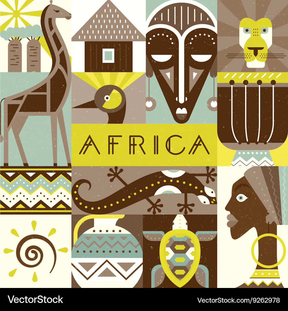 Africa Royalty Free Vector Image - VectorStock